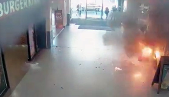 Video of electric bike catching fire in the Ilac | Fire and Safety ...